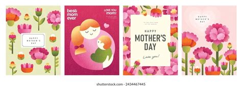 188 115 Vectores De Stock Y Arte Vectorial De Feliz Día Mama Shutterstock