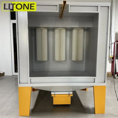 Customizable Size Manual Spay Booth For Powder Coating Line Spay