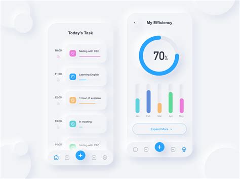 Efficiency Record Mobile Ui By Wangyishan On Dribbble