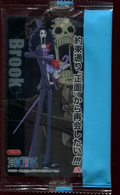 Brook 2008 Dragon Ball One Piece 40th Shonen Jump Sealed Card Eur 8