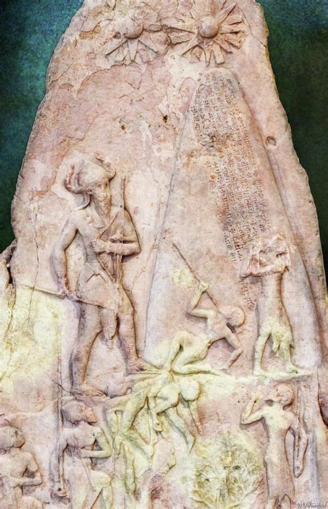 Victory Stele Of Naram Sin 03 Photograph By Weston Westmoreland Pixels