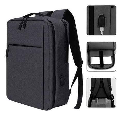 Mochila Bolsa Para Notebook 156 Polegadas Usb Fone Ouvido Estocasa