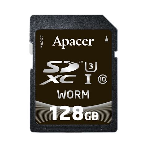 Secure Sd Worm Card Prevent Tampering High Speed And Capacity Apacer