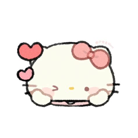 Hello Kitty Icon 🎈 Photo De Chaton Mignon Photo De Chaton Chaton Mignon