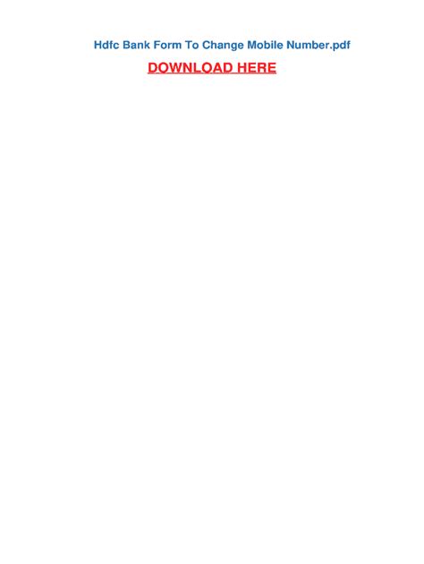 Eage Form Hdfc Fill Out And Sign Online Dochub