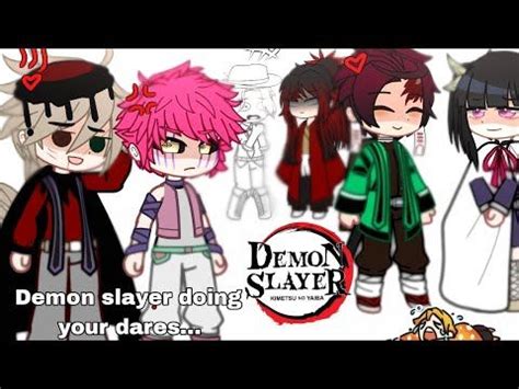 Demon Slayer Doing Your Dares Gacha Club Meme Kny Demon