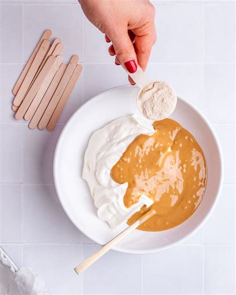 Peanut Butter Froyo Pops Clean Food Crush