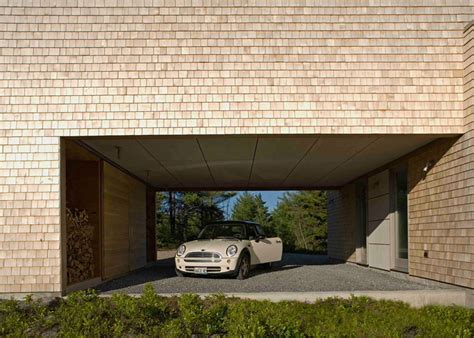 House In Maine By Bruce Norelius Reveals Age With Fading Cedar Facade
