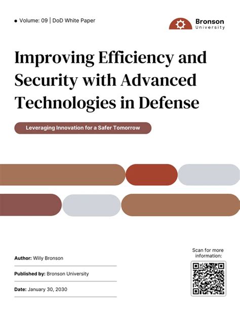 Dod White Paper Template Venngage