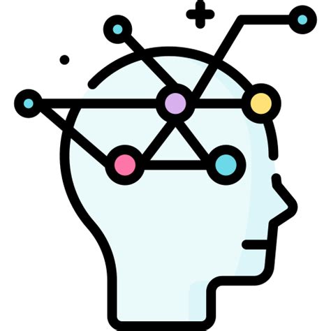 Neural Network Special Lineal Color Icon