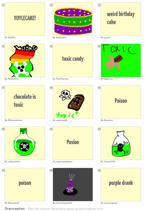 Yoylecake Drawception