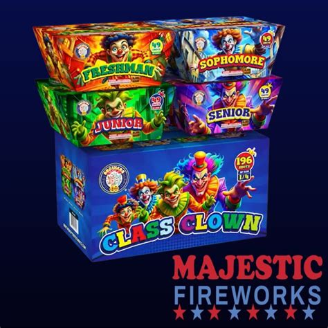 Class Clown 4 Assorted Majestic Fireworks Llc