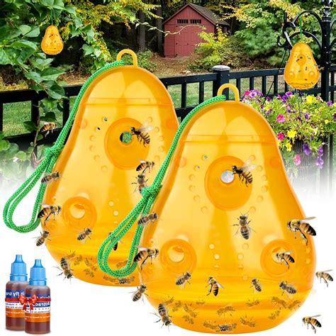 Wasp Trap Bee Catcher Outdoor Hanging Wasp Repellent Non