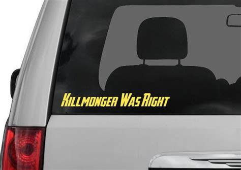 Killmonger Was Right Vinyl Sticker Decal Labe Etsy