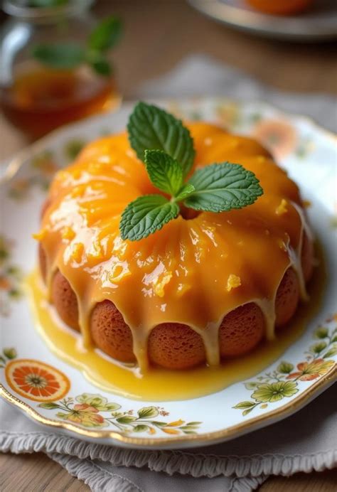 Bolo De Laranja Com Calda A Cozinha Da Serena