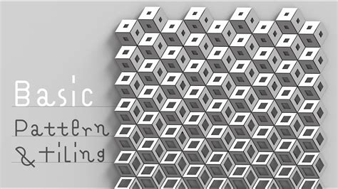 015 Diamond Pattern Grasshopper Pattern And Tiling Youtube