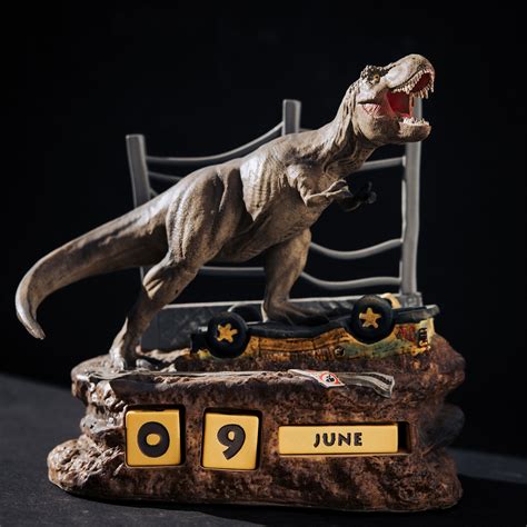 Jurassic Park T Rex 3d Annual Calendar Elbenwald