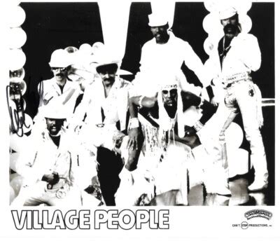 David Hodo Signed 8x10 Photo Village People Construction Worker