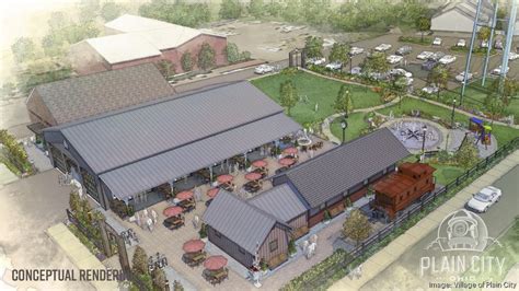 Plain Citys New Public Square Project To Feature Historic Railroad