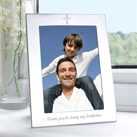Silver 5x7 Godfather Photo Frame Uk