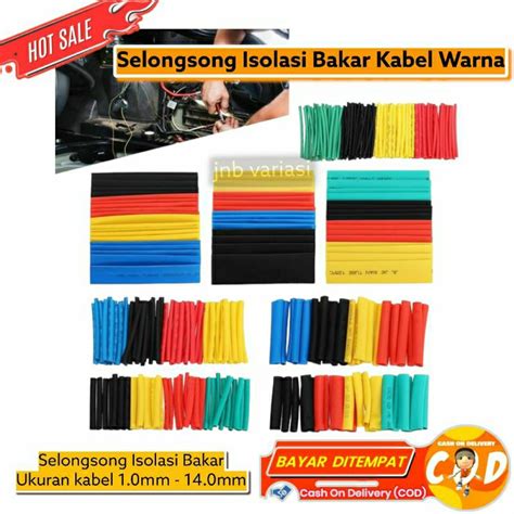 Jual Isolasi Pelapis Kabel Bakar Listrik Selongsong Sambungan Kabel Listrik Shopee Indonesia
