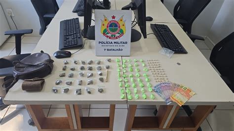 Pm Prende Homem Por Tráfico De Drogas No 1º Distrito