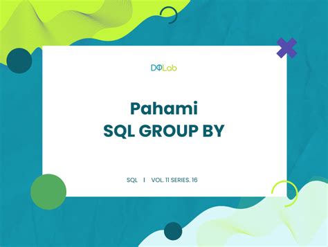 Contoh Penggunaan Sql Group By Dan Fungsi Agregat