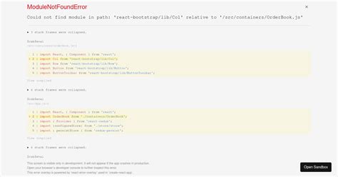 Bitfinex Platform Codesandbox