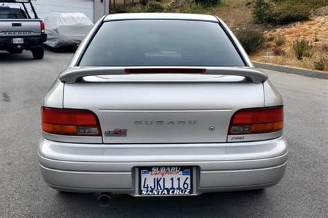 2000 Subaru Impreza 25 Rs Sedan Vin Jf1gc6751yg502079 For Sale Cars