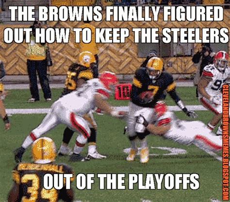 Browns Beat Steelers Cartoons