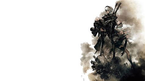Download Nier Automata 4k Characters Wallpaper