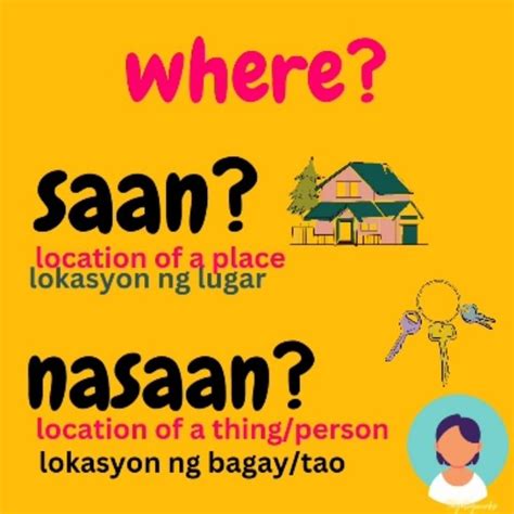 Saan And Nasaan In Tagalog