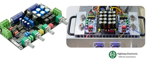 Audio Amplifier Pcb Assembly For Low Noise And Yield