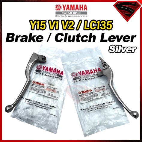 Brake Lever Clutch Lever Silver Exciter Mx King Y15 V1 V2 Lc135 Lc