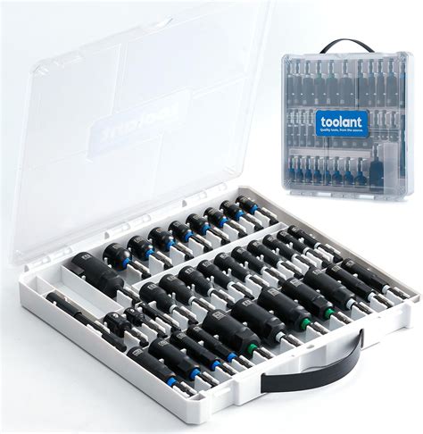 Impact Magnetic Nut Driver Set 34pcs Impact Driver Bit Set Deep Nut