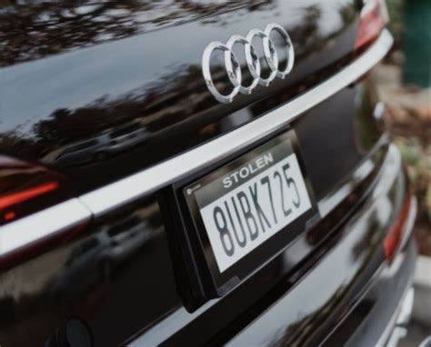 New California Law Legalizes Digital License Plates On Cars