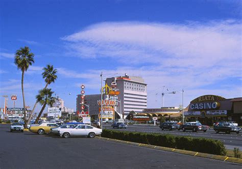 Las Vegas Strip C 1974 Photographed From The Vintage Las Vegas