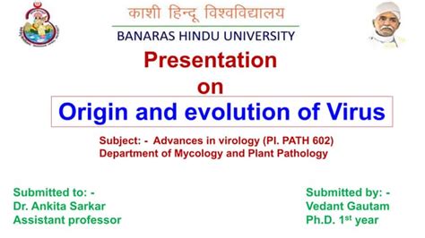 Origin And Evolution Of Virus Pptx