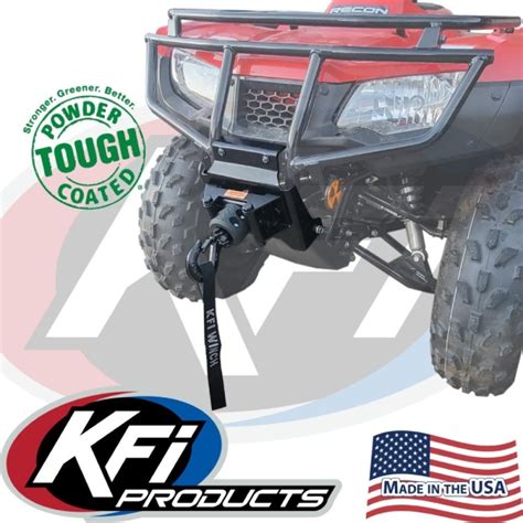101975 Honda Recon Winch Mount Kfi Atv Winch Mounts And Accessories