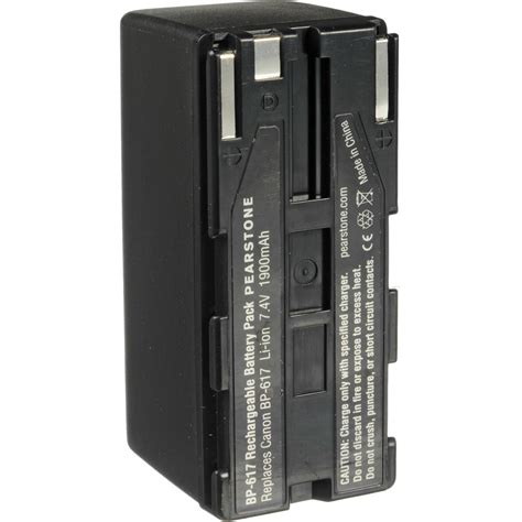 Pearstone BP-617 Lithium-Ion Battery Pack (7.4V, 1900mAh) BP-617