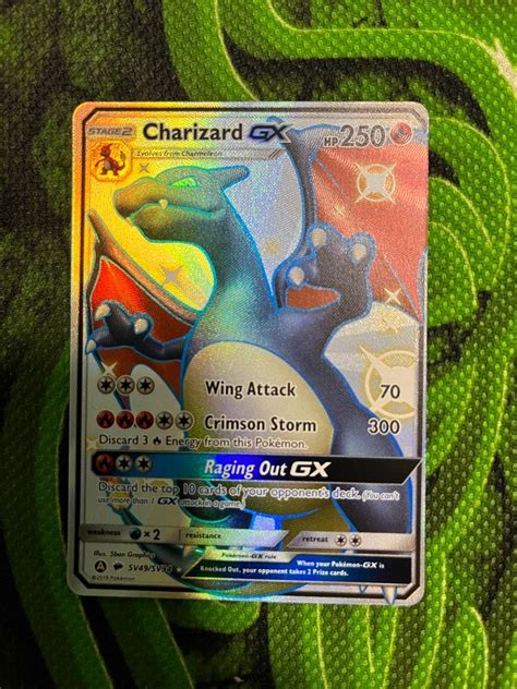 Charizard Gx Shiny Hidden Fates Kksurc