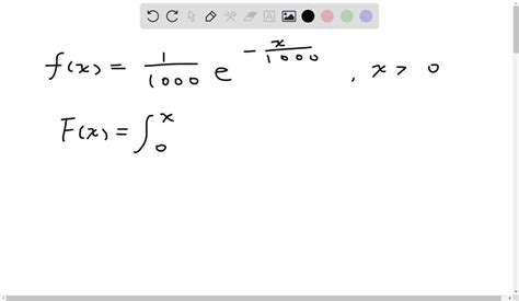 Determine The Cumulative Distribution Function For The Distribution In Exercise Use The