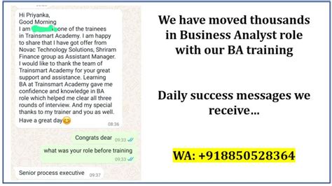 I Am A Business Analyst Trainer And Its My Full Time Job To Move People