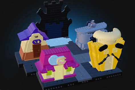 Deltarune Castle Town Modular Lego® Ideas