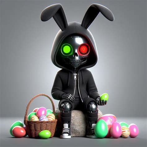 Premium Photo Gray Background A Cute Skeleton Teenager Sitting With