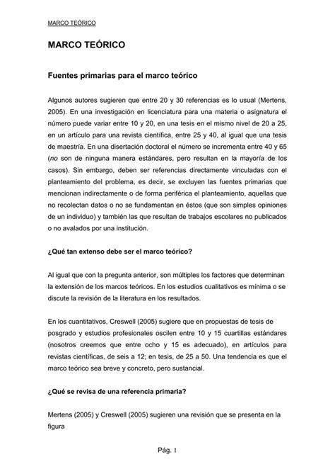 Ejemplo De Marco Conceptual De Una Tesis Ejemplo Interesante Site