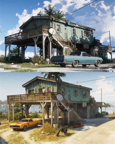 Jason Duval And Lucias House In Gta 6 2025 Vs 2026