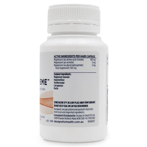 Designs For Health Tri Mag Supreme Capsules Optilabs By Evergreen Doctors