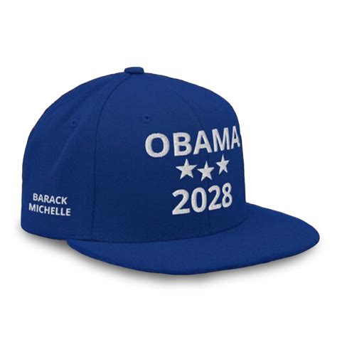 Barack Michelle Obama 2028 Hat