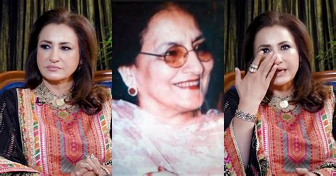 Saba Faisal Breaks Down Remembering Late Mother Reviewit Pk